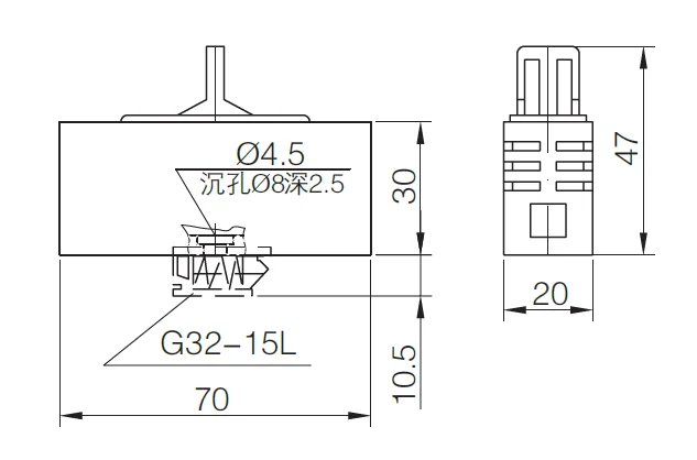 GALAXY RT14-32 690VDC 32A High Breaking Capacity Fuse Base for ...