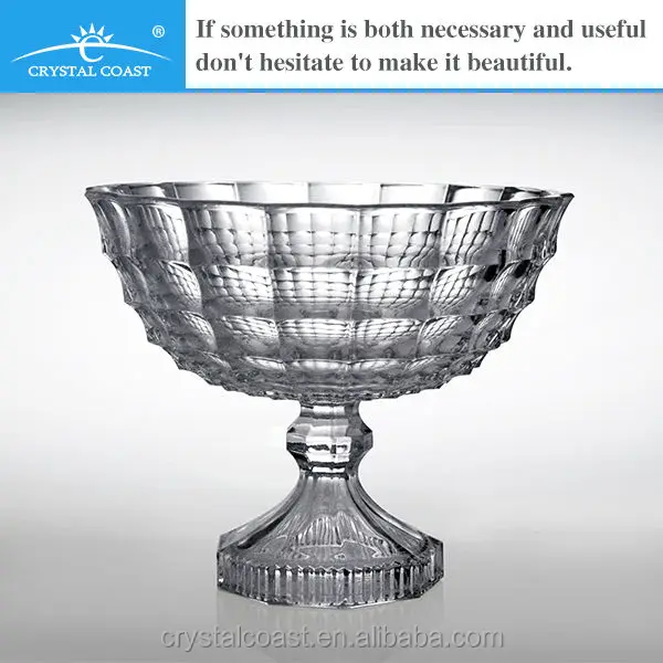 Wholesale Glass Footed Fruit Bowls Decorative Cheap Glass Fruit Bowl Buy Fruit Bowlglass