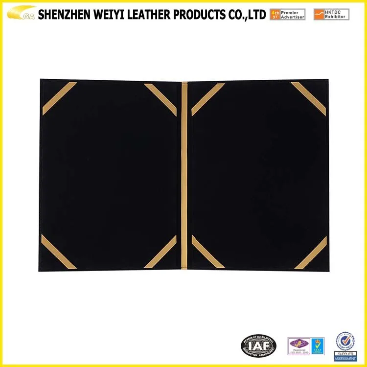 Black Velvet Certificate Holder Diploma Case Covers - Buy Velvet ...