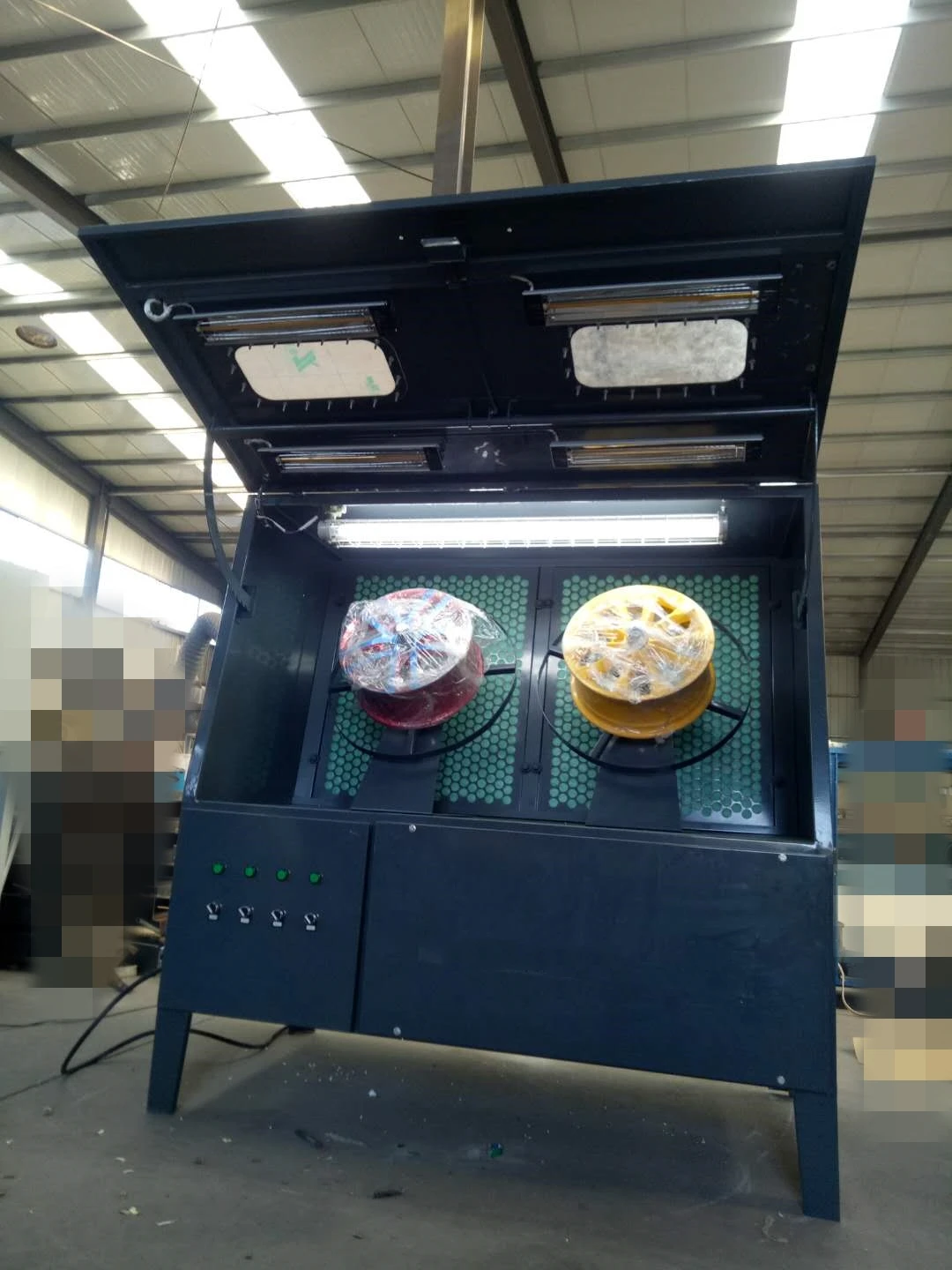 Mobile Wheel Refinishing Polishing Painting Drying Booth - Buy Mobile ...