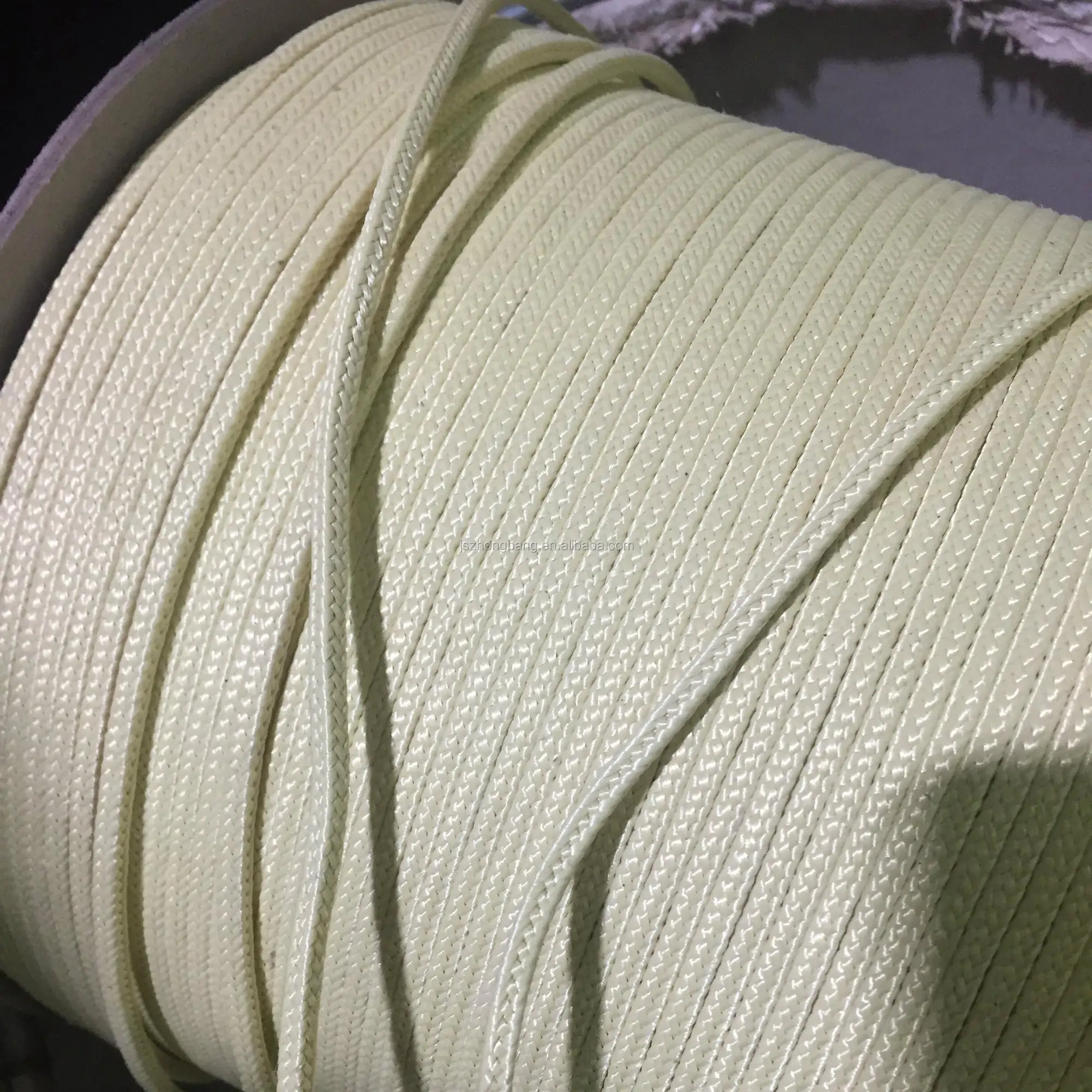 Aramid Fiber Braided Packing Kevlar Cord - Buy Aramid Fiber Braided ...