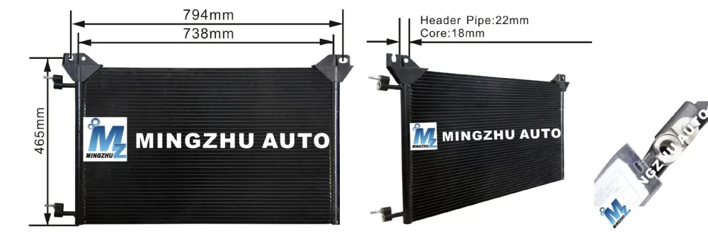Car Accessories China Air Conditioner Condenser Fan Oem: 25807796/ ...