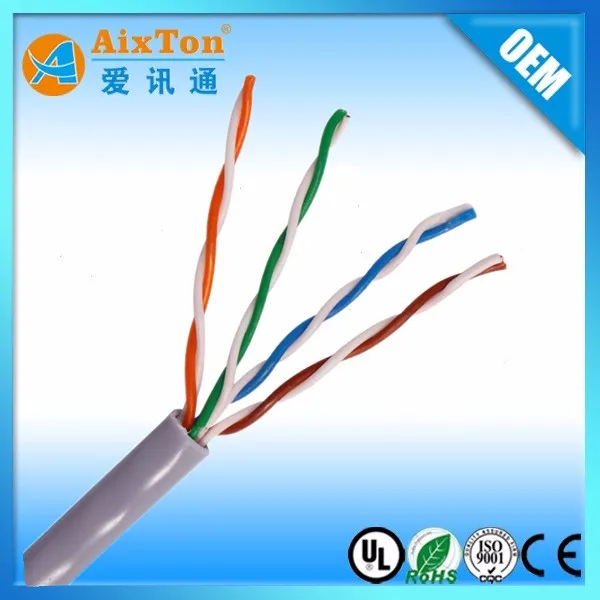 2 Pairs 4 Wires Copper Cat3 Telephone Cable - Buy 2 Pair Telephone ...