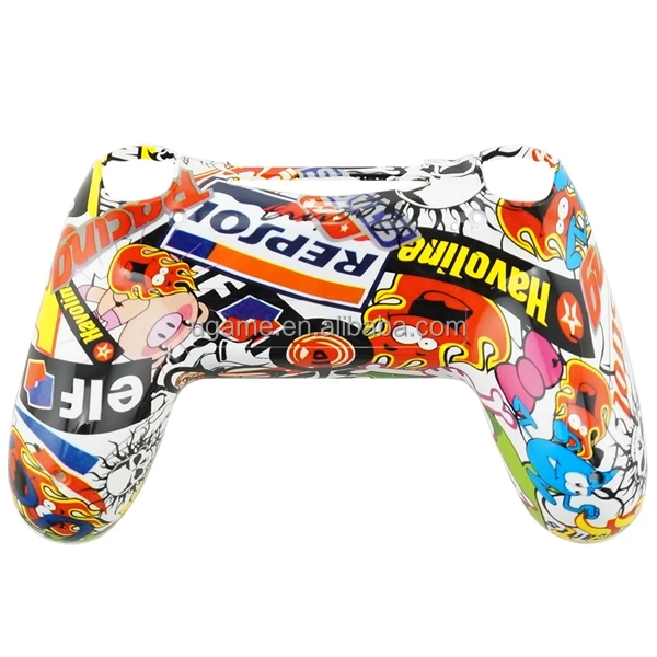 New Sticker Bomb Shell For Ps4 Game Controller Shell Full Set Kit - Buy ...