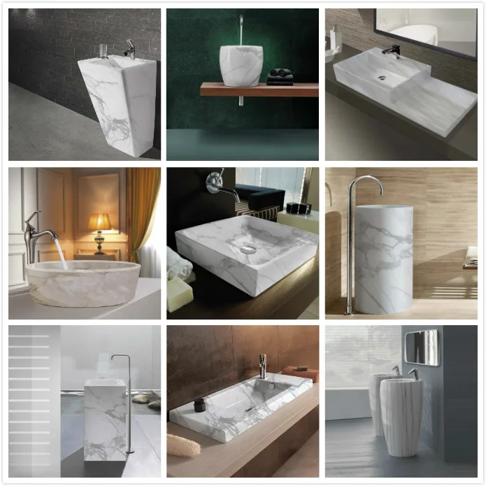 Natural marble or granite Bathroom Hand Wash Basin from China ...