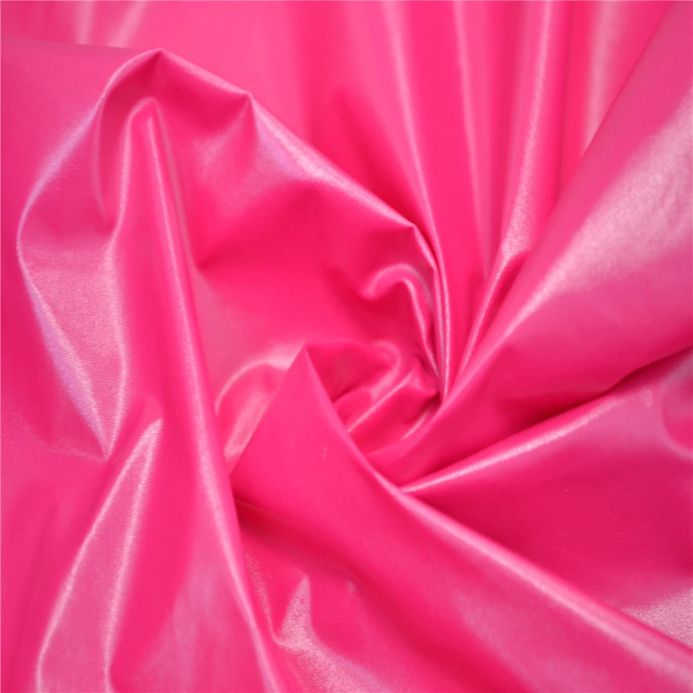 Shiny Pu Waterproof Nylon Taffeta Fabric For Garment Lining,Suit,Down ...