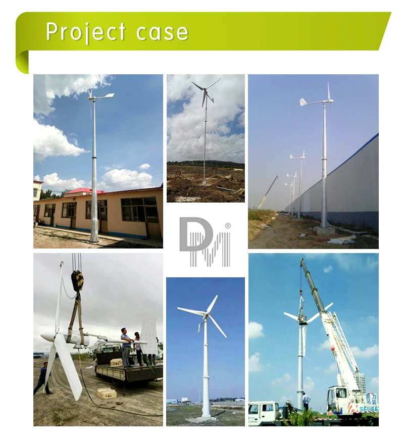 High Power 5kw Wind Turbine / Wind Power Generator - Buy Wind Power ...