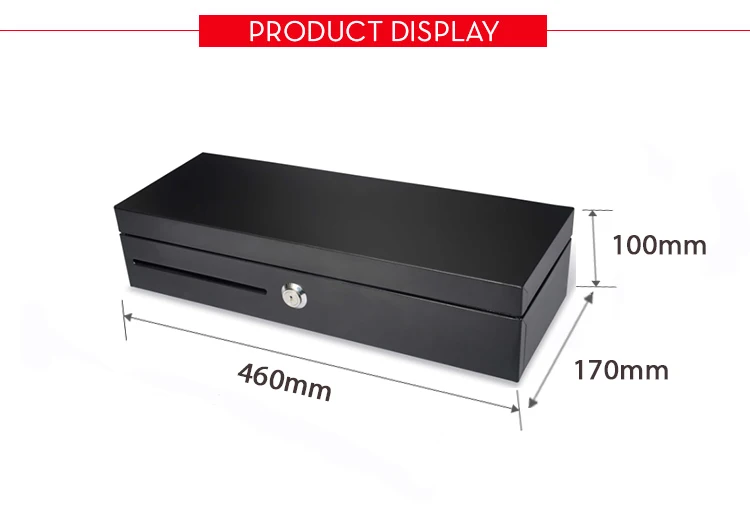 6 Bills 8 Coins Cashier Box Flip Top Cash Drawer Money Order Machine ...