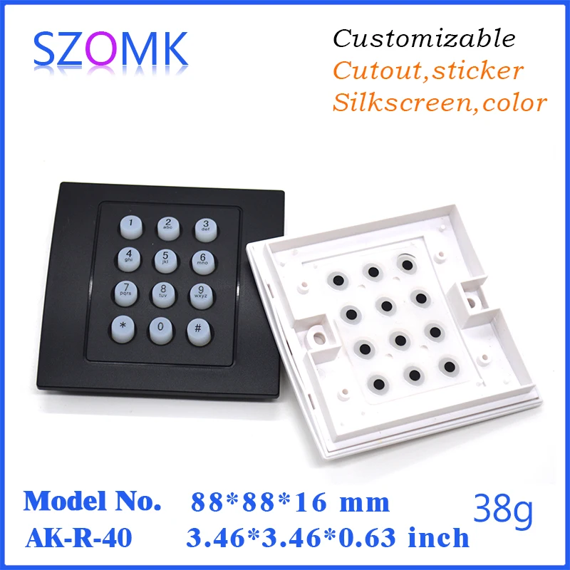 Outdoor Access Remote Control Door Lock Plastic Enclosure Box With ...