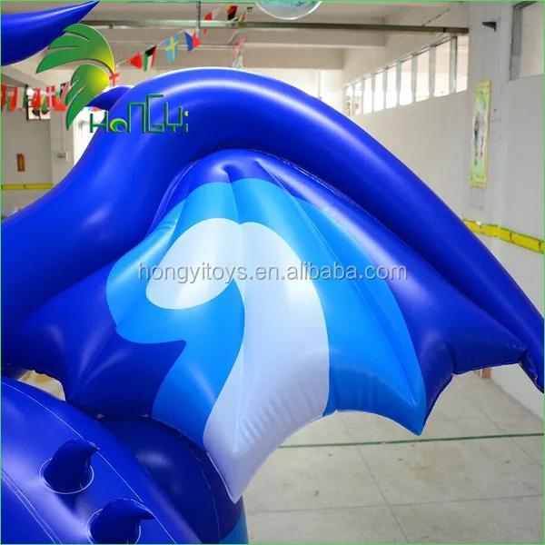 Wonderful Blue Self Inflating Helium Chinese Dragon Cartoon,Giant ...