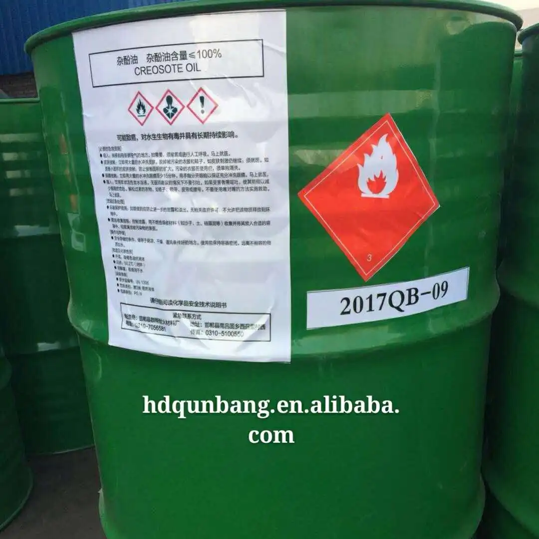 High Content Creosote Oil for Wood Preservatives - Qunbang