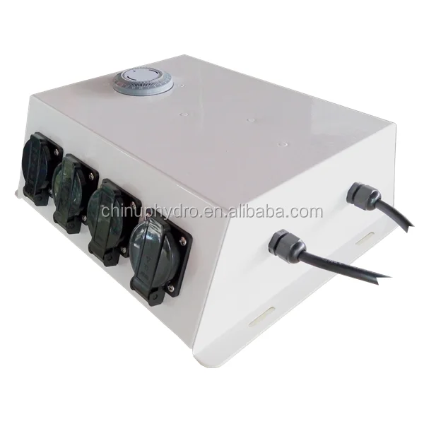 Eu Standard Hydroponics 24h Timer For Plant Growth/ 24 H Timer With ...