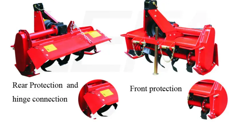 3 Point Mini Tractor Mounted Rotary Tiller Farm Rotavator - Buy 3 Point ...