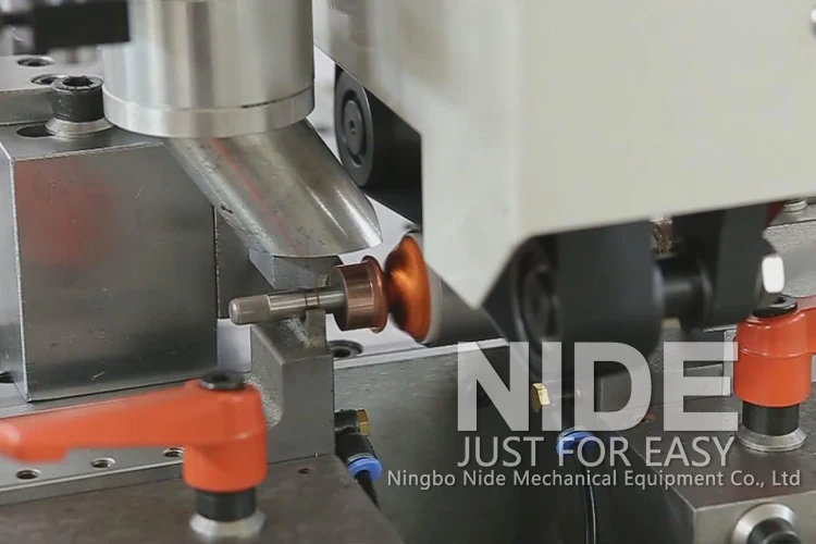 NIDE CNC Electric Motor Commutator Turning Machines for Armature Rotor ...