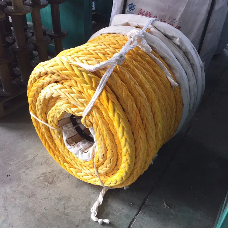 12 Strand Braid Hmpe/uhmwpe/ Ultra High Molecular Weight Polyethylene ...