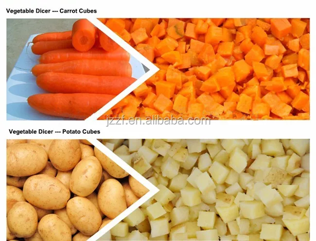 Industrial Vegetable Dicer - Efficient Potato Cuber