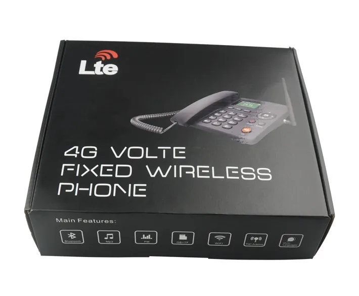 4G VoLTE Android Waterproof Landline Phone with SMS Support & OEM