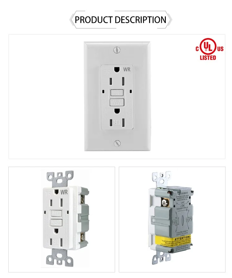 WR Weatherproof Electrical GFCI Wall Socket Outlet| Alibaba.com