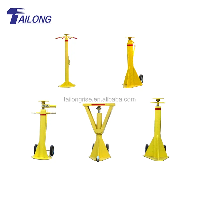 Hand Crank Trailer Jack Stand 100000lbs - Durable & Reliable