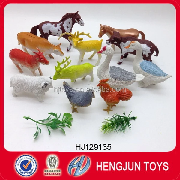 Kids Toy Plastic Farm Animal Set From Made In China - Buy Plastic Wild ...