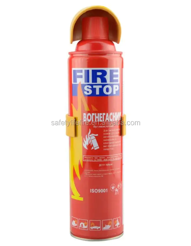 Mini Fire Extinguisher for Car - 500 Ml Foam Extinguisher