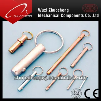 Stainless Steel Pull Ball Lock Pin With One Ring - Buy Ring Pull Pin ...