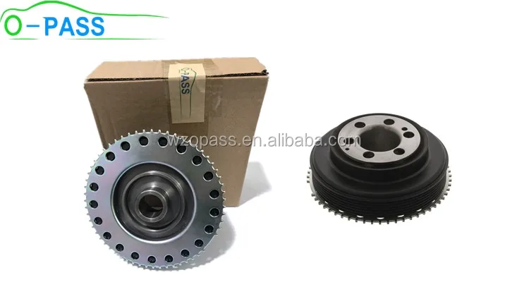 Opass Crankshaft Pulley For Ford Galaxy S-max Wa6 Mondeo Iv Ba7 & Land ...