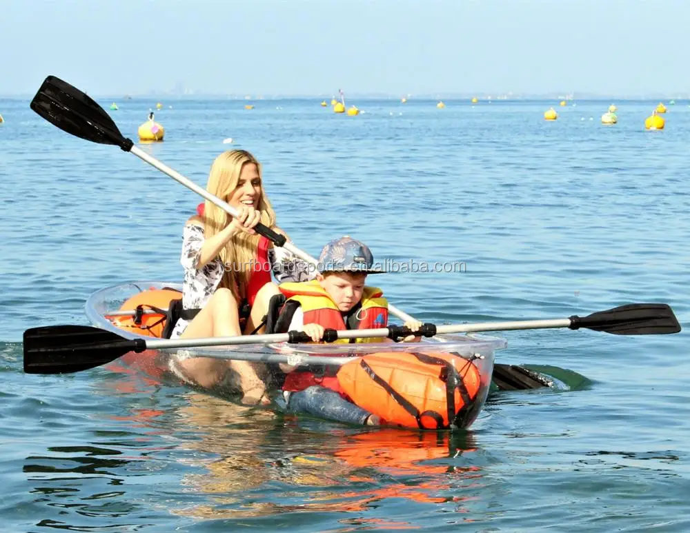 Pc Raw Material Transparent Kayak See Through Kayak - Buy See Through ...