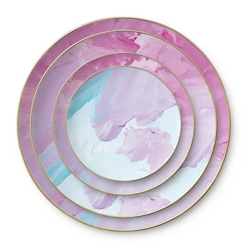 Custom Printed Ceramic Dinner Plate Ceramic Dishes Plate Printing ...