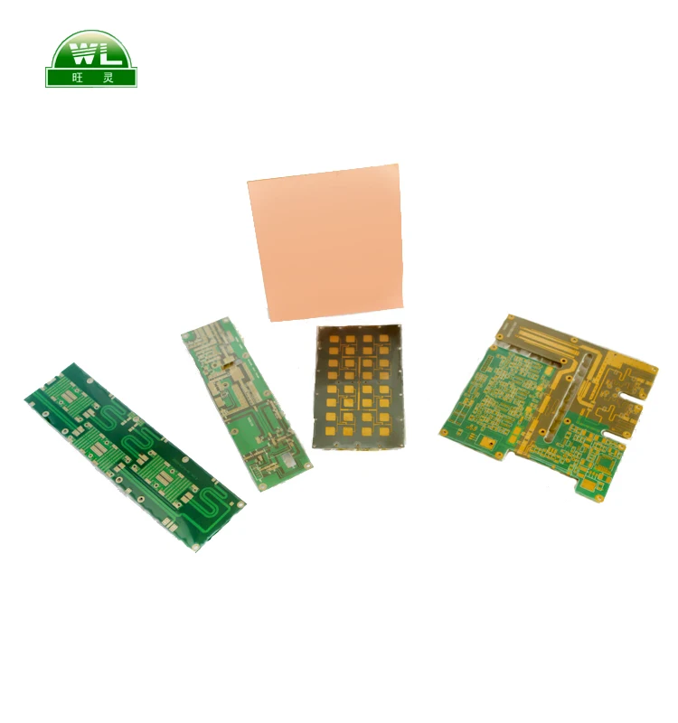 0.254mm Thick Ptfe Copper Clad Laminate(ccl) Sheet With Ceramic ...