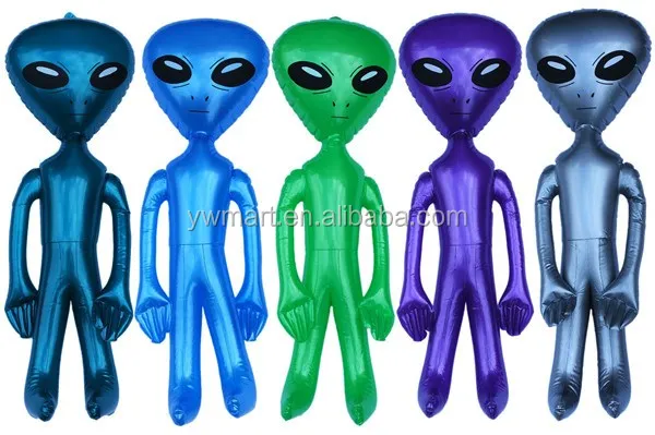 Green Alien Space Monster Blow Up Toy Custom Inflatable Toys - Buy ...