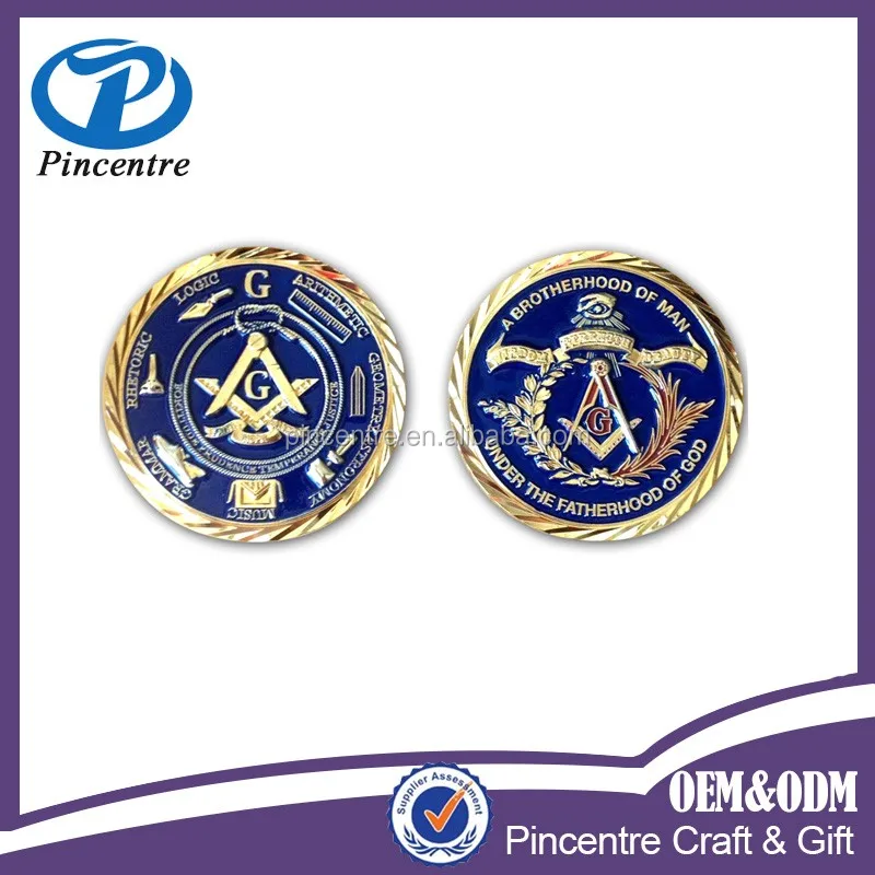Hot China Products Custom Masonic Challenge Coin - Buy Masonic ...