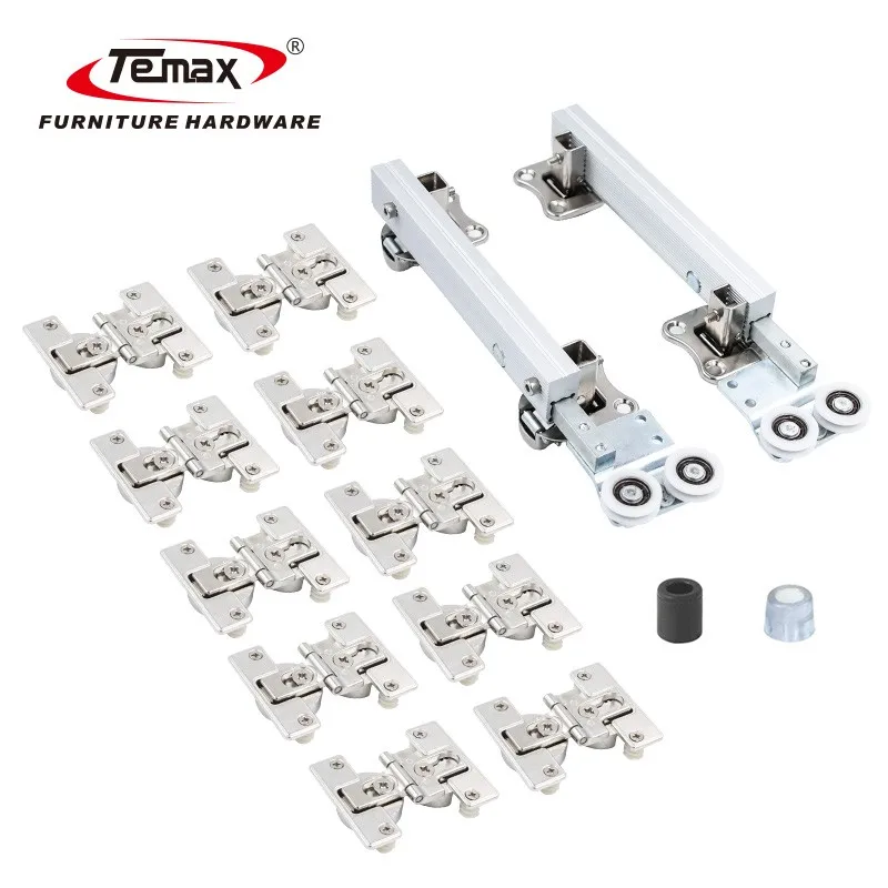 Temax Folding Sliding Door Hardware System Roller Hinge
