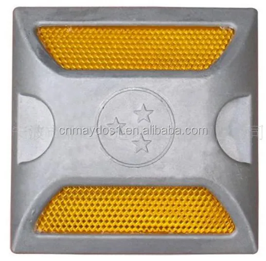 Solar Led Road Stud Light Reflection Road Safety Road Stud Adhesive ...