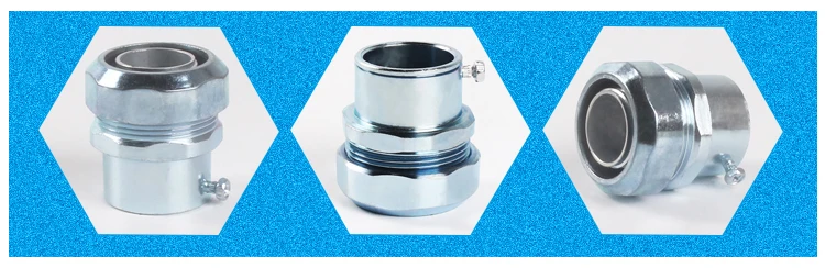 Galvanized Plica Tube Connector - Buy Conduit Fitting,Flexible Pipe ...