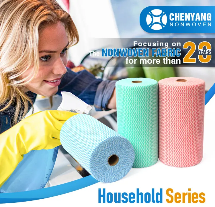 50%cellulose,50%polyester Pano Multiuso 25m Nonwoven Cleaning Roll ...