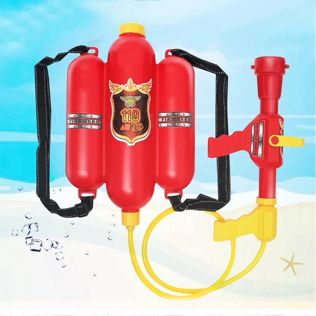 Outdoor Games - Fireman Backpack & Water Gun Toy for Adults