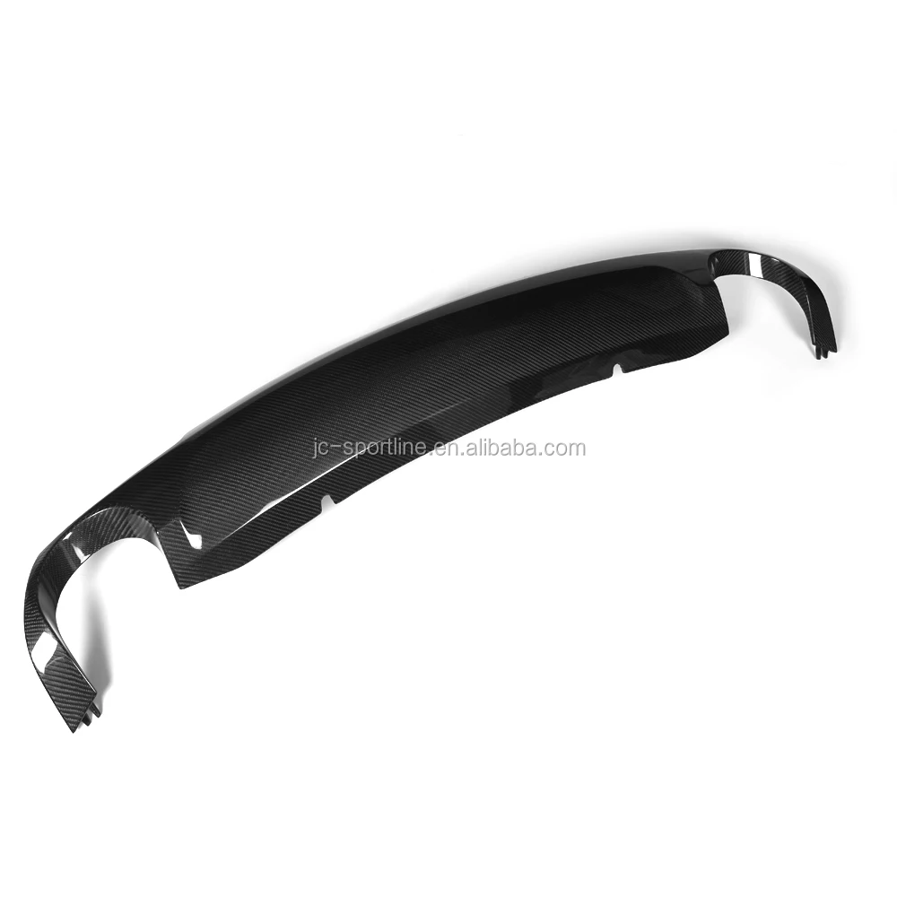Auto Carbon Fiber Rear Bumper Diffuser For Volkswagen Vw Scirocco 13-15 ...