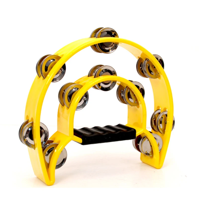 Wholesale Plastic Musical Instruments Tambourine for Child