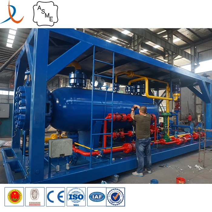 Oil and Gas Filed Two Phase Separator / Horizontal Separator / Stage ...