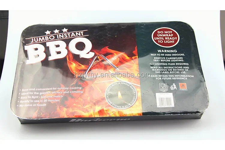 Portable Disposable Instant Barbeque Grill One Time Bbq Grill Single ...
