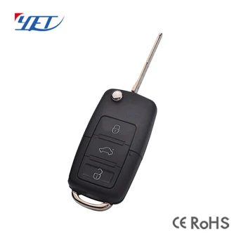 Universal 433mhz Car Flip Key Fob Multi-channel Rf Remote Control Code ...