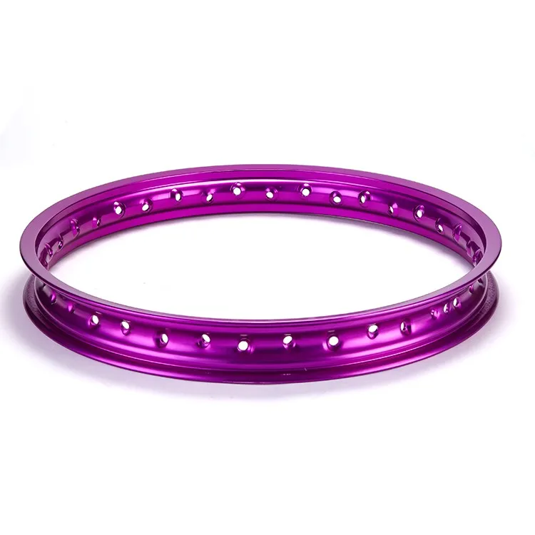 Universal 36 Spoke Motorcycle Wheel Rim 19 Inch - Purple