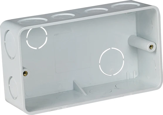 Good 3x6 Pvc Electrical Double Gang Junction Box Switch Box - Buy ...