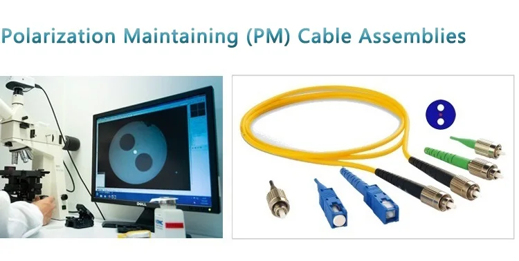 Polarization Maintaining PM Fiber Patch Cords for Fttx