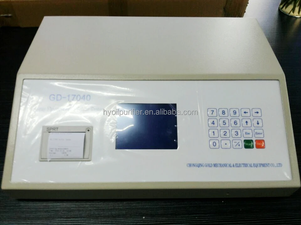 ASTM D4294 Energy Dispersive XRF Sulfur Analyzer for Diesel
