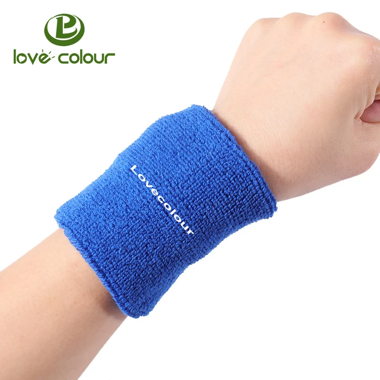Customized High Quality Cool Running Cotton Sweat Wristband Outdoor ...