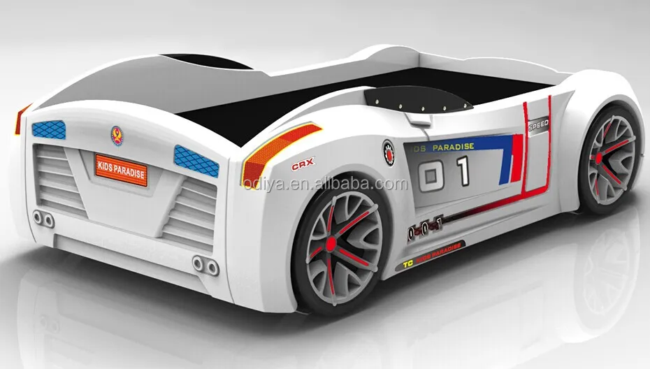 Unique Kids Race Car Bed - Perfect for Boy and Girl Bedrooms