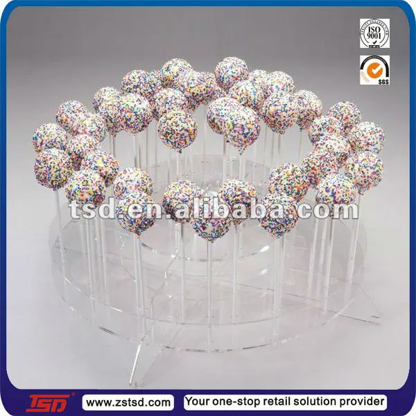 Custom Candy Store Pos Metal Wire Spinning Lollipop Display Rack ...