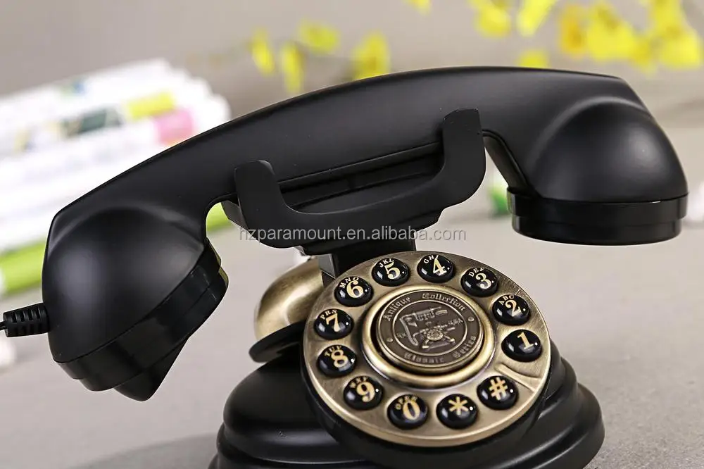 Decorative Desk Phone 1925 The Britannia Bell Antique Phone Push Button ...
